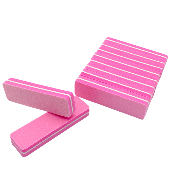 Kit Mini Lixa Polidora Rosa - quadrada - Loja Talita Cardozo