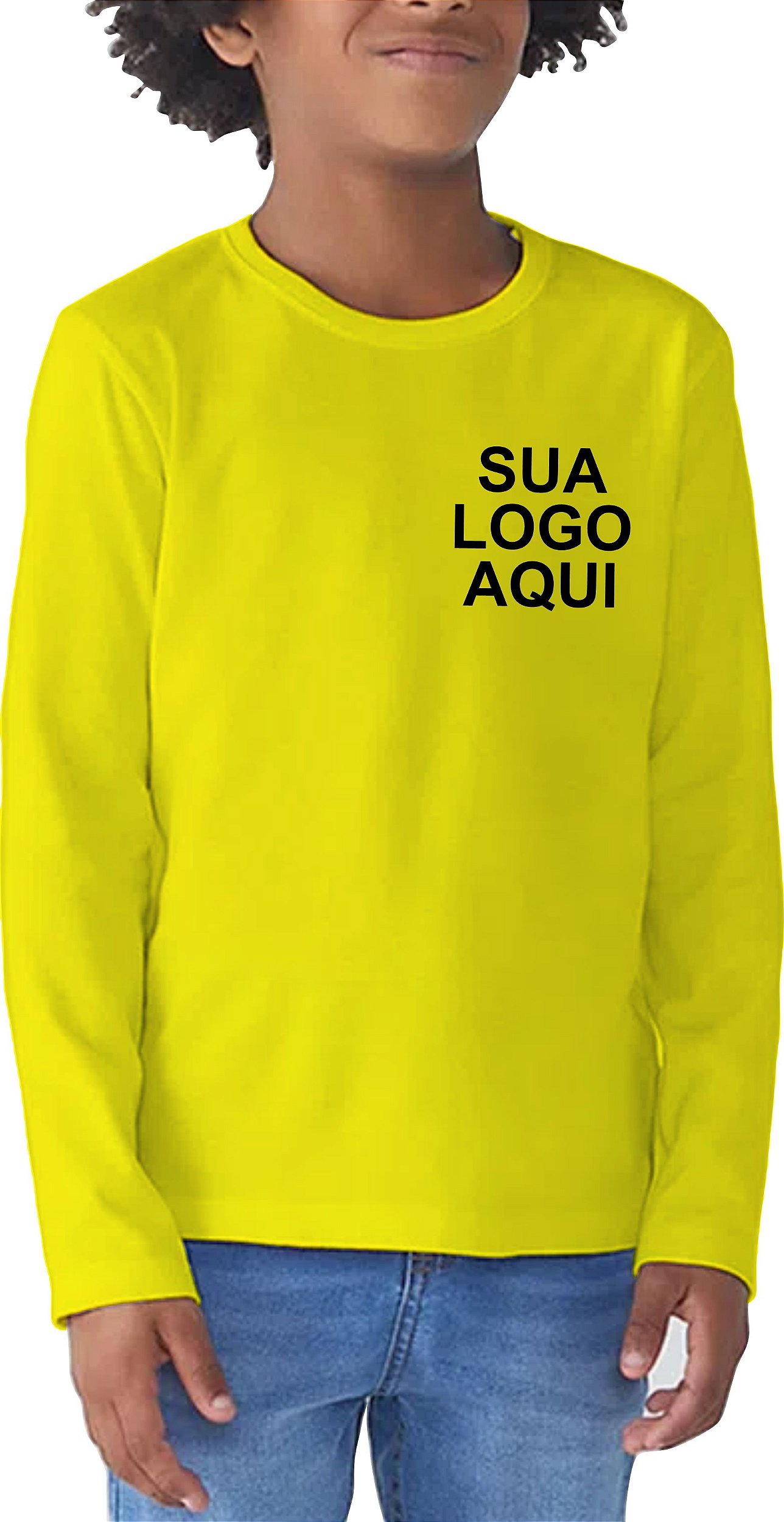 Kit 10 Camisetas Manga Longa Infantil Térmica UVA/UVB FPS 50 ...