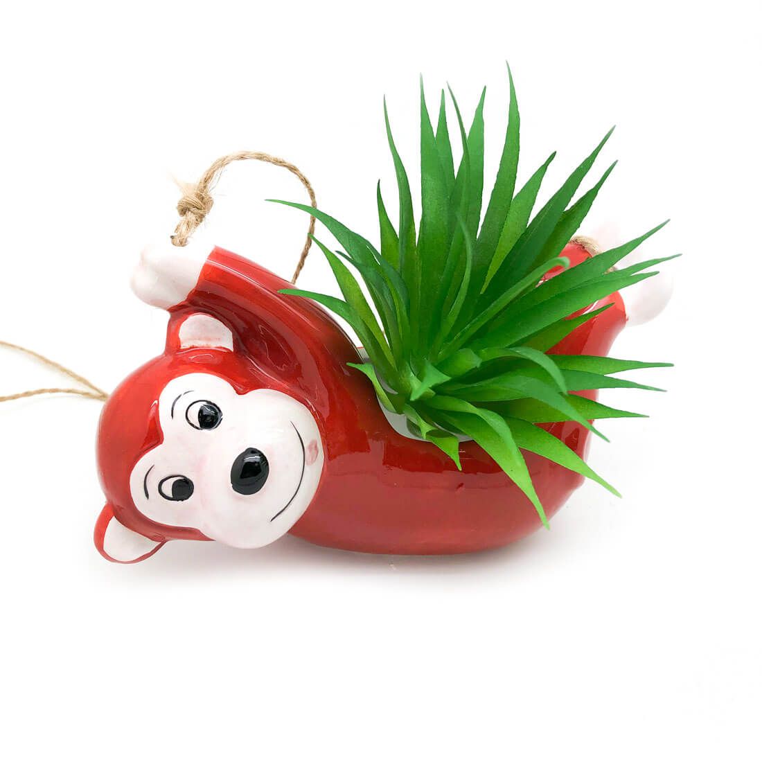 Vaso Cachepô Pendente Macaco - Idéias de Presentes Diferentes e ...