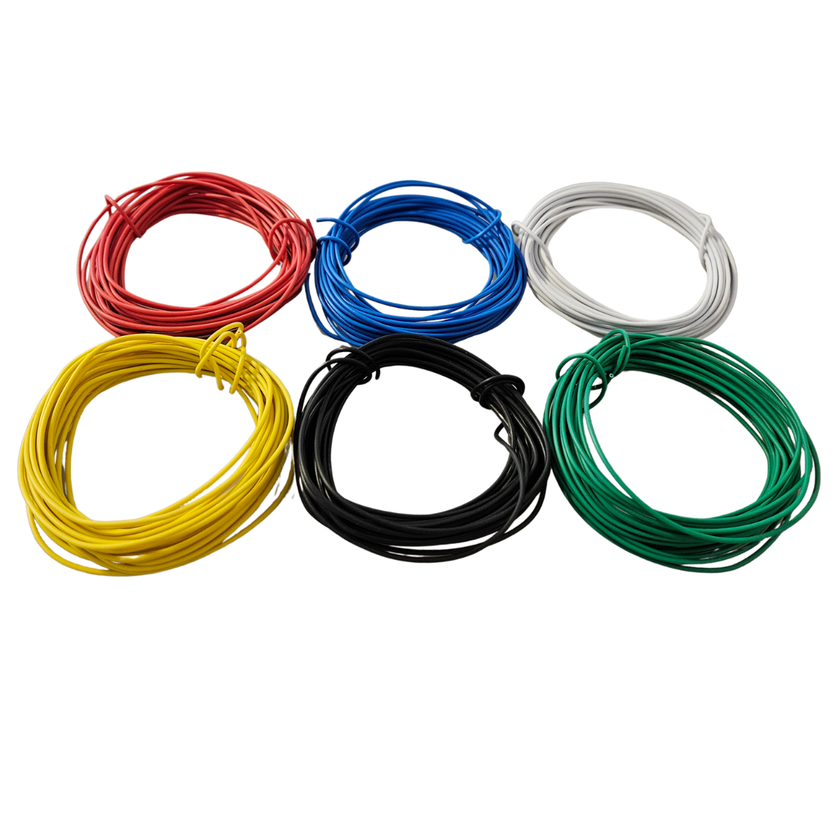 Cabo Flexível 0,20 Cabinho para Eletrônica 5m cor - 6 cores - Plugshop