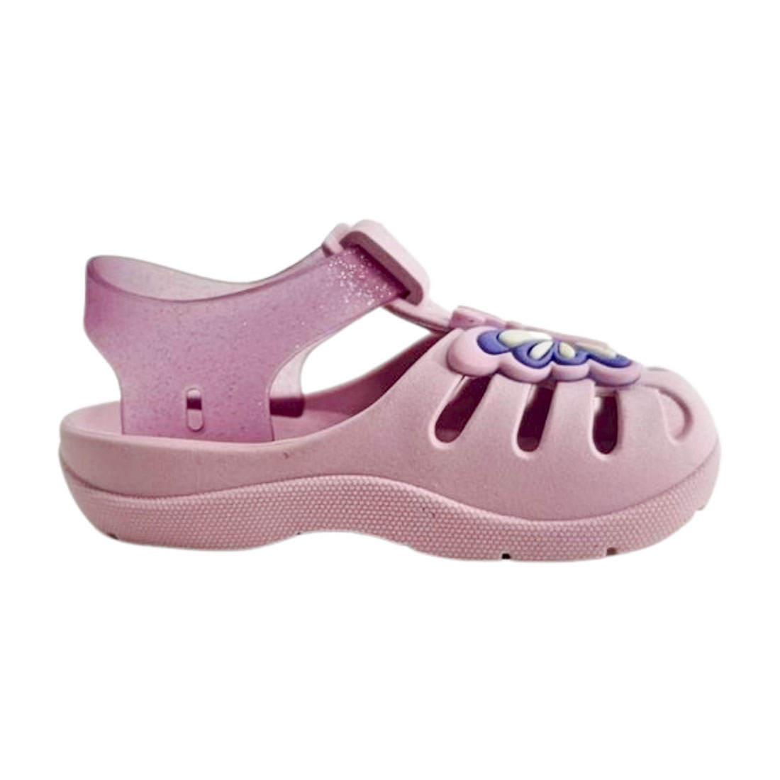 Sandália Clog Fly Infantil Borboleta - Rosa - Glamour Pink