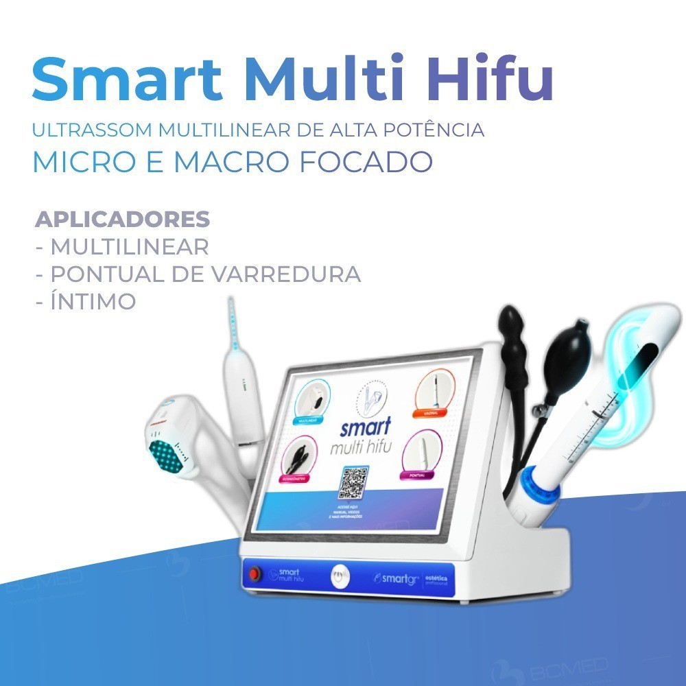 Smart Multi Hifu - Combo Completo - Ultrassom Multilinear - Solution Shop