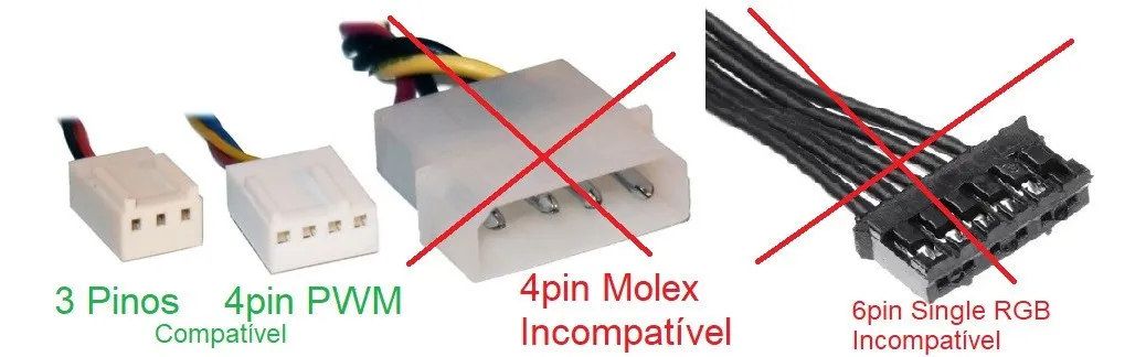 Controlador de Fan Deepcool FH-04 - DP-F04PWM-HUB - Player ID | Loja de ...