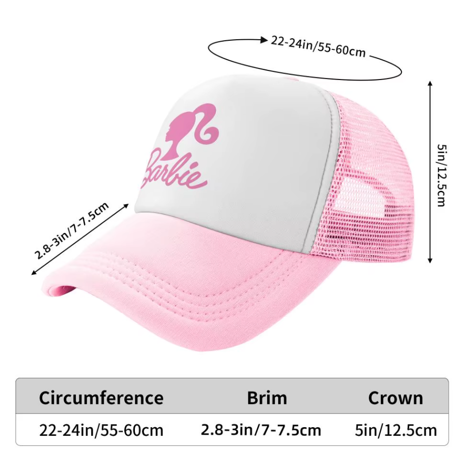 Boné da Barbie Aba Curva - Zion Store