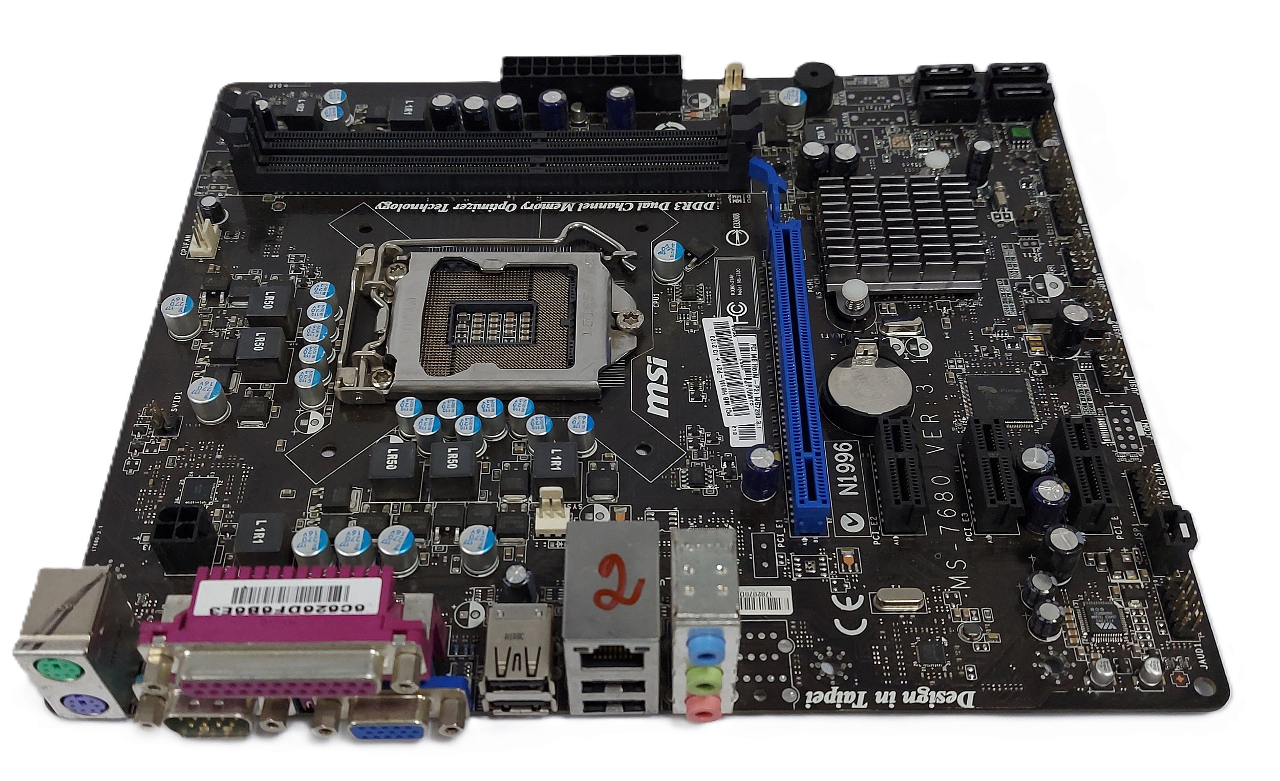 Placa Mãe 1155 Msi H61m-p21 (b3) Ms-7680 - ART Solution Informática