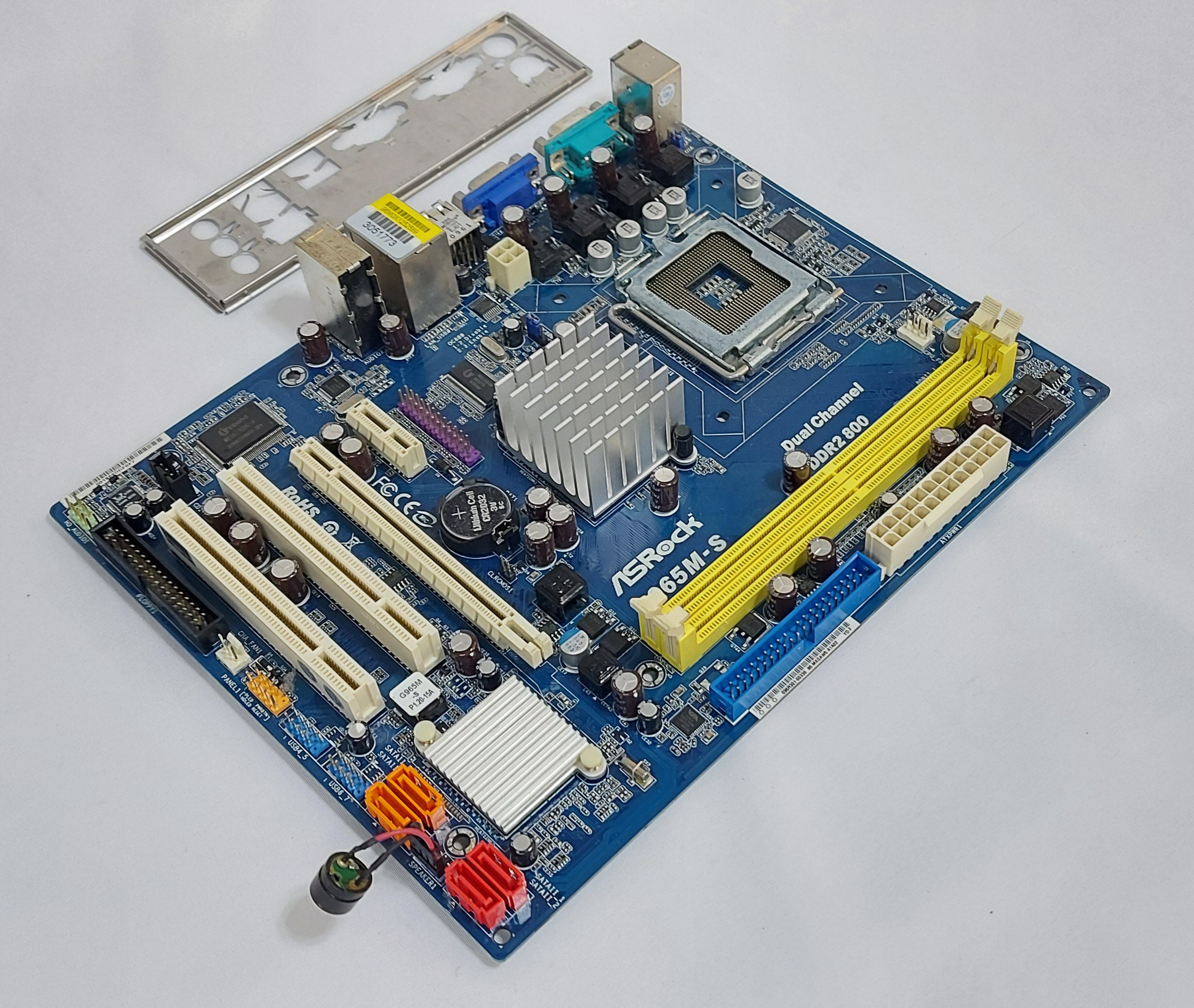Placa Mãe 775 ASRock G965M-S - ART Solution Informática