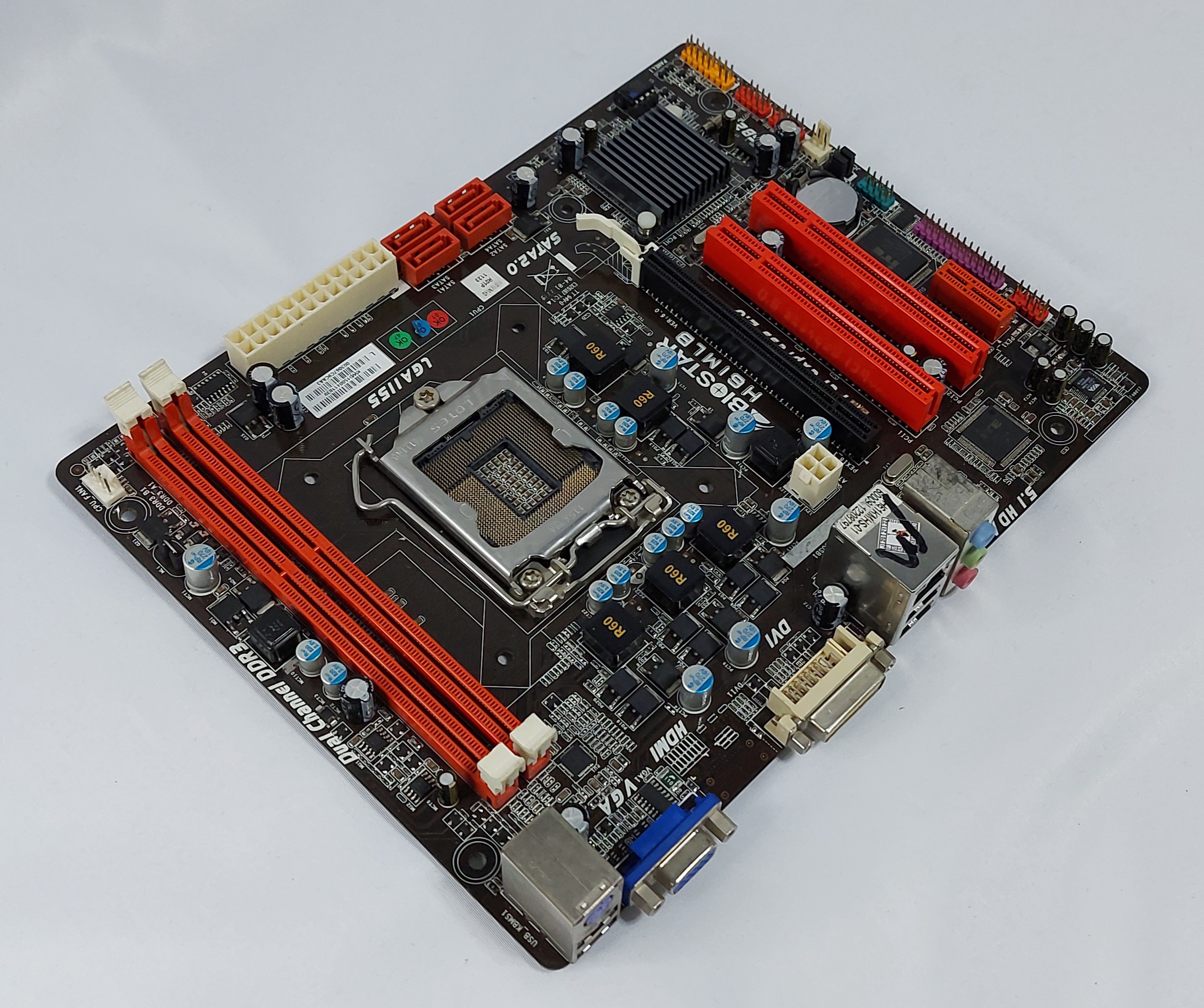 Placa Mãe 1155 Biostar H61MLB V. 6.0 - ART Solution Informática