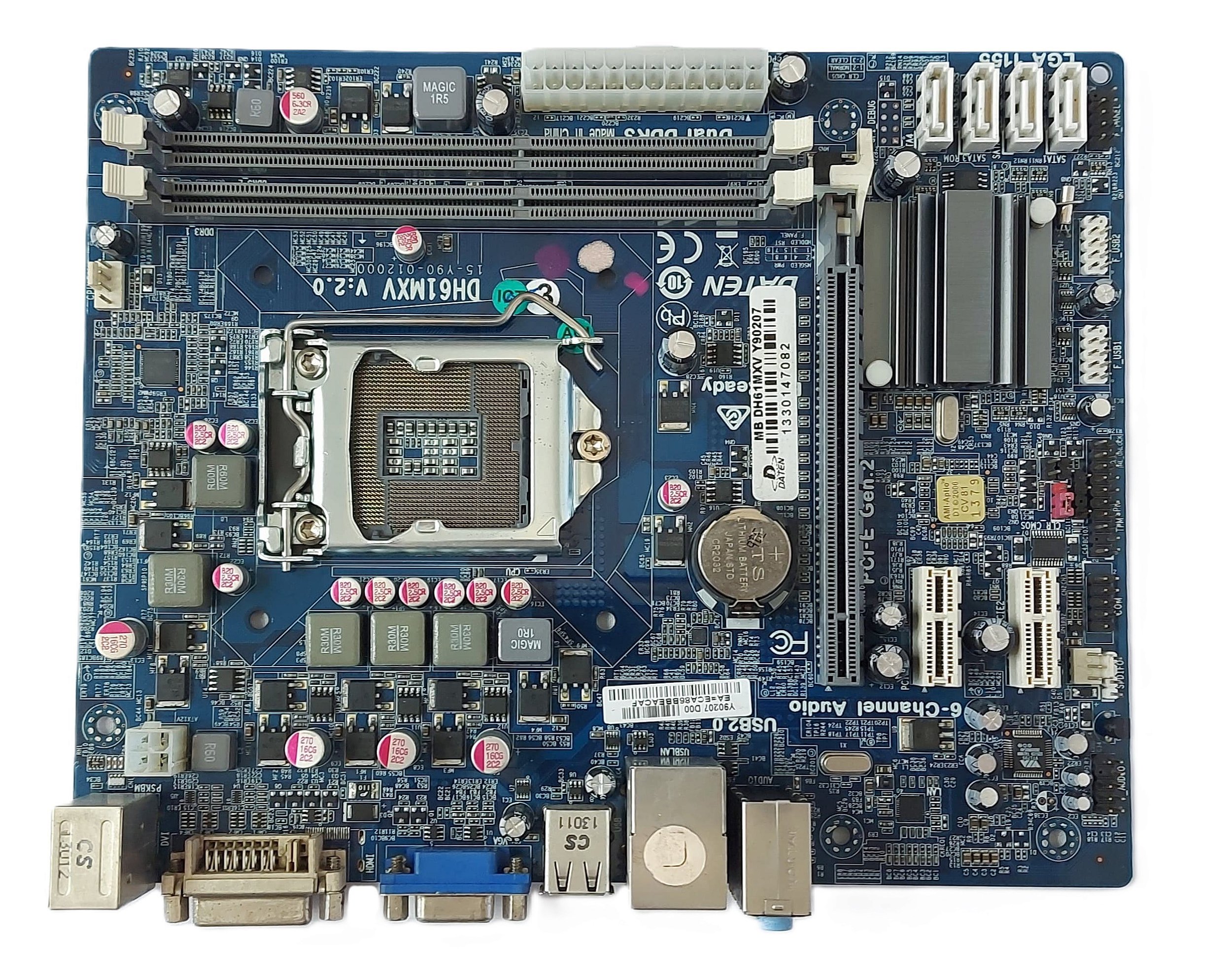 Placa Mãe 1155 DATEN DH61MXV - ART Solution Informática