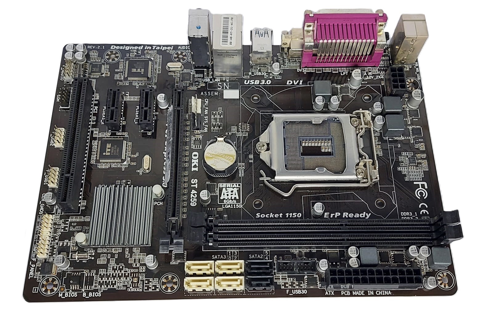 Placa Mãe 1150 OKI ST 4259 - ART Solution Informática