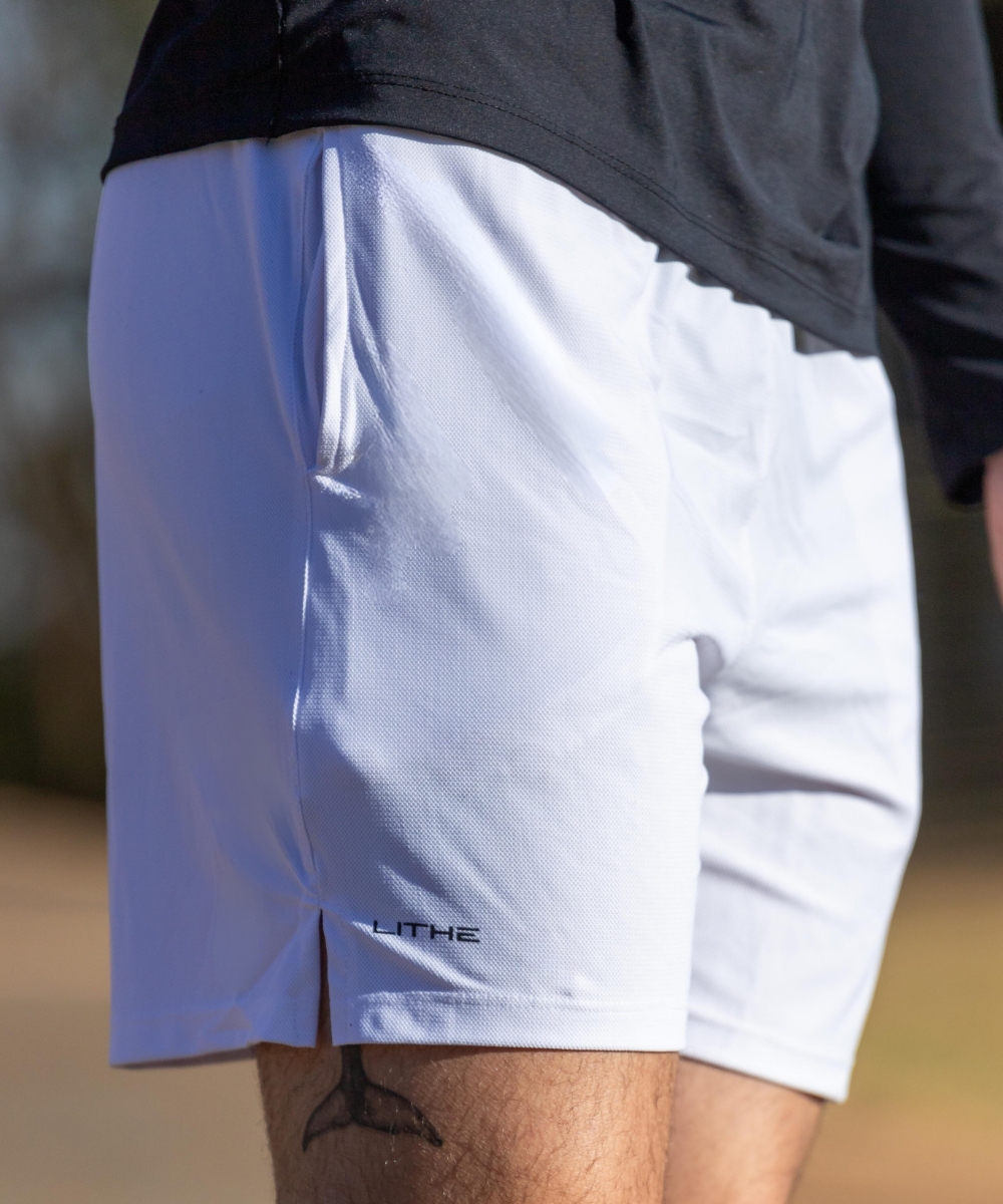 Shorts Masculino Comfort Branco - Lithe