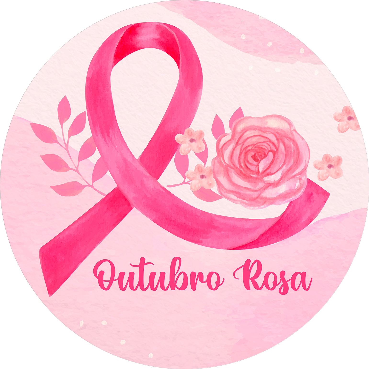 Painel Decoração Outubro Rosa - FDPLEARN