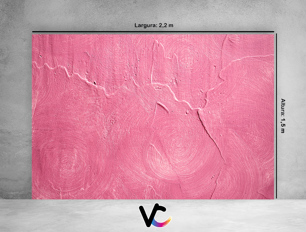 Fundo Fotográfico 2,20 x 1,50 - Efeito Tinta Rosa Parede 012 - Via ...