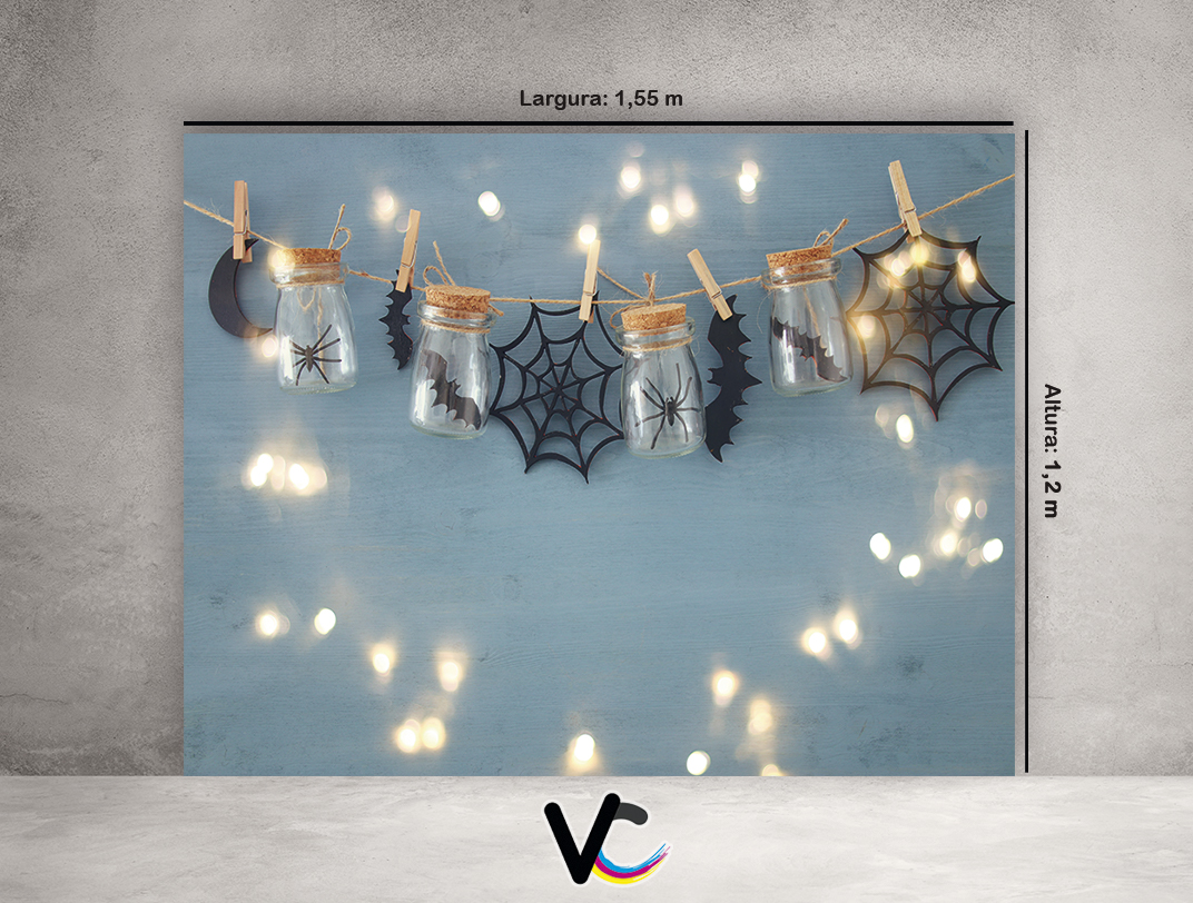 Fundo Fotográfico 1,55 x 1,20 - New Born Halloween 030 - Via Cores ...