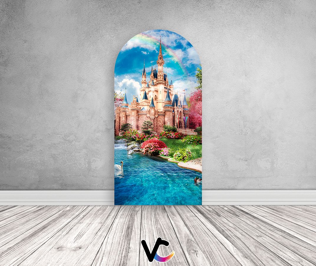 Painel Romano Veste Fácil 1,00x2,00 - Castelo Jardim Encantado 013 ...