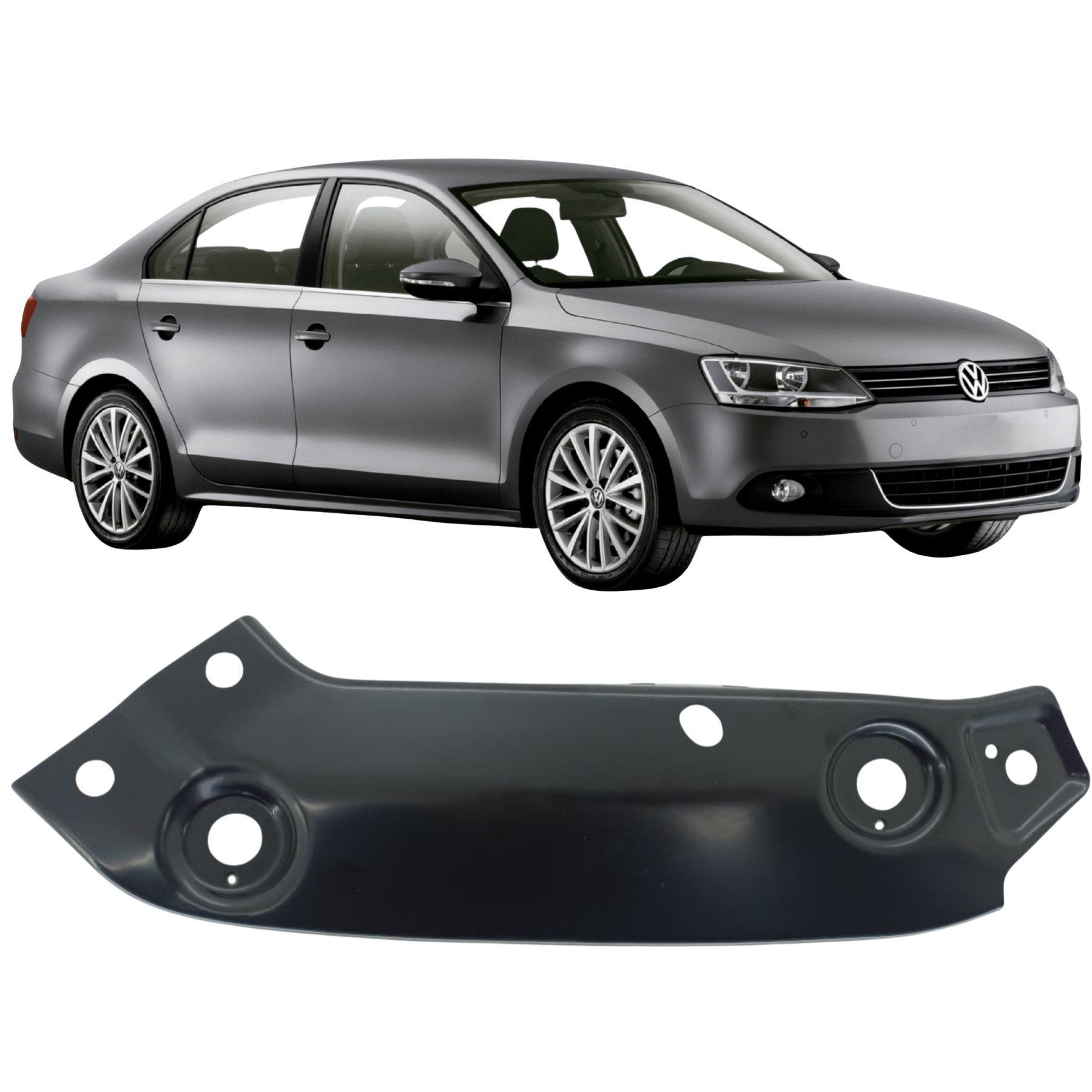 Suporte Painel Frontal Vw Jetta 2011 2012 a 2017 - Esquerdo - Auto ...