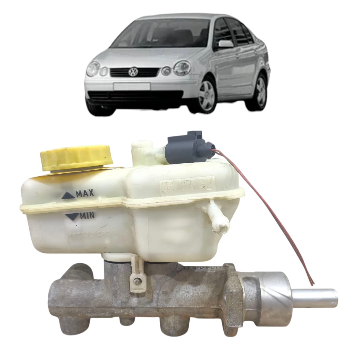 Cilindro Mestre Freio Volkswagen Polo 2003 A 2010 Sem Abs - Auto Peças ...