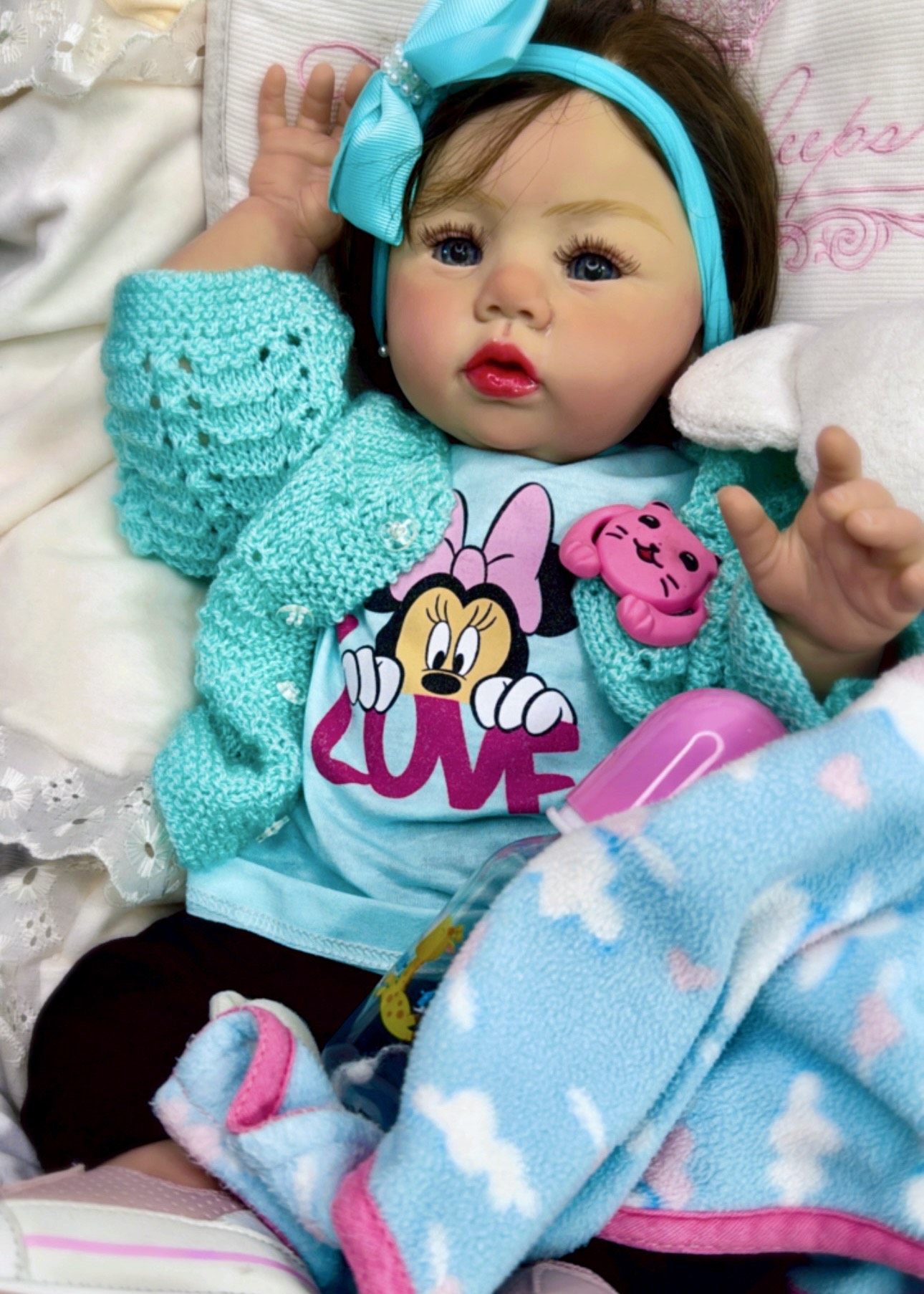 BEBÊ REBORN MENINA SILICONE SAMIRA EXCLUSIVIDADE - A MAIOR LOJA DE ...