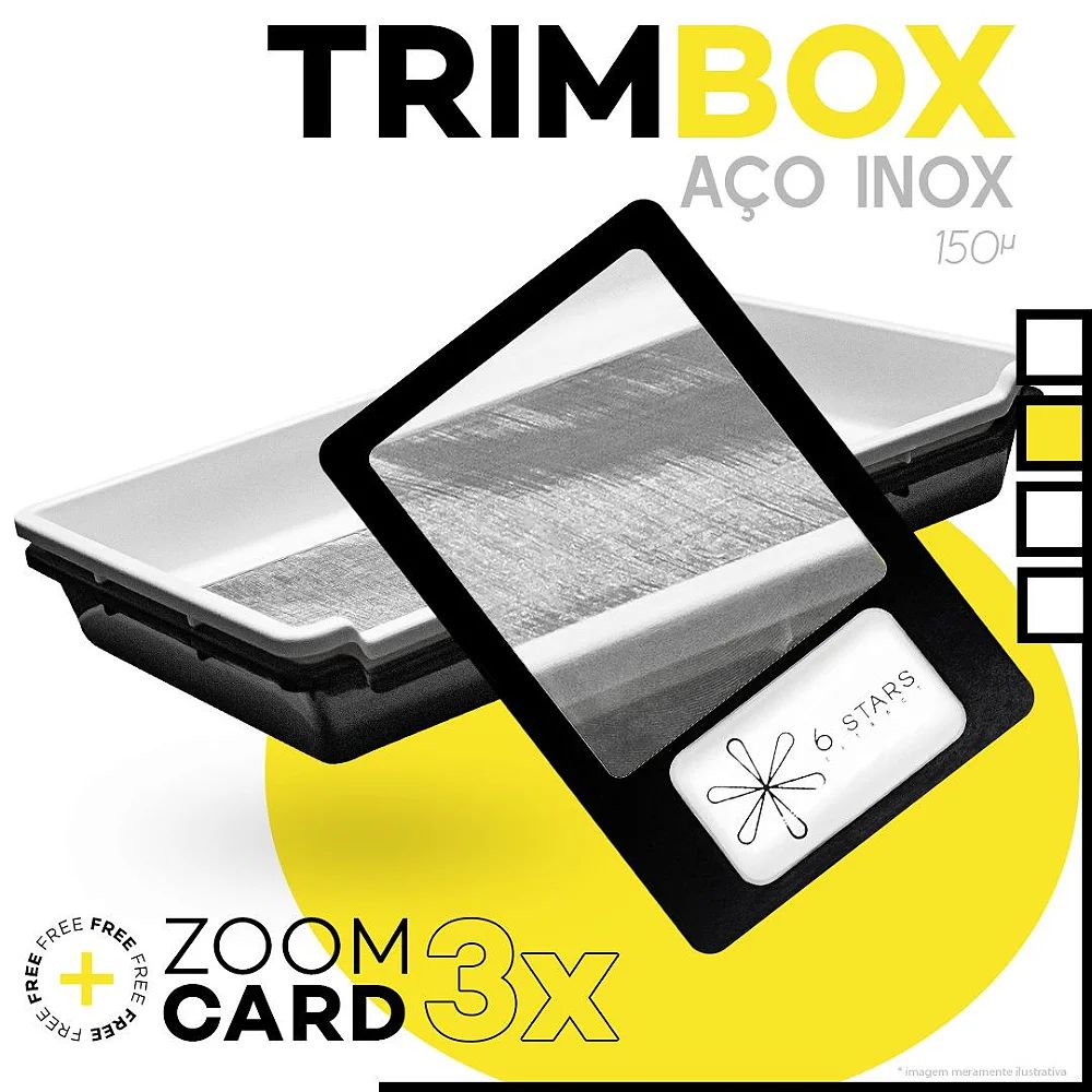 Bandeja de trima Trim Box 6 stars - Orange House Store - A maior ...