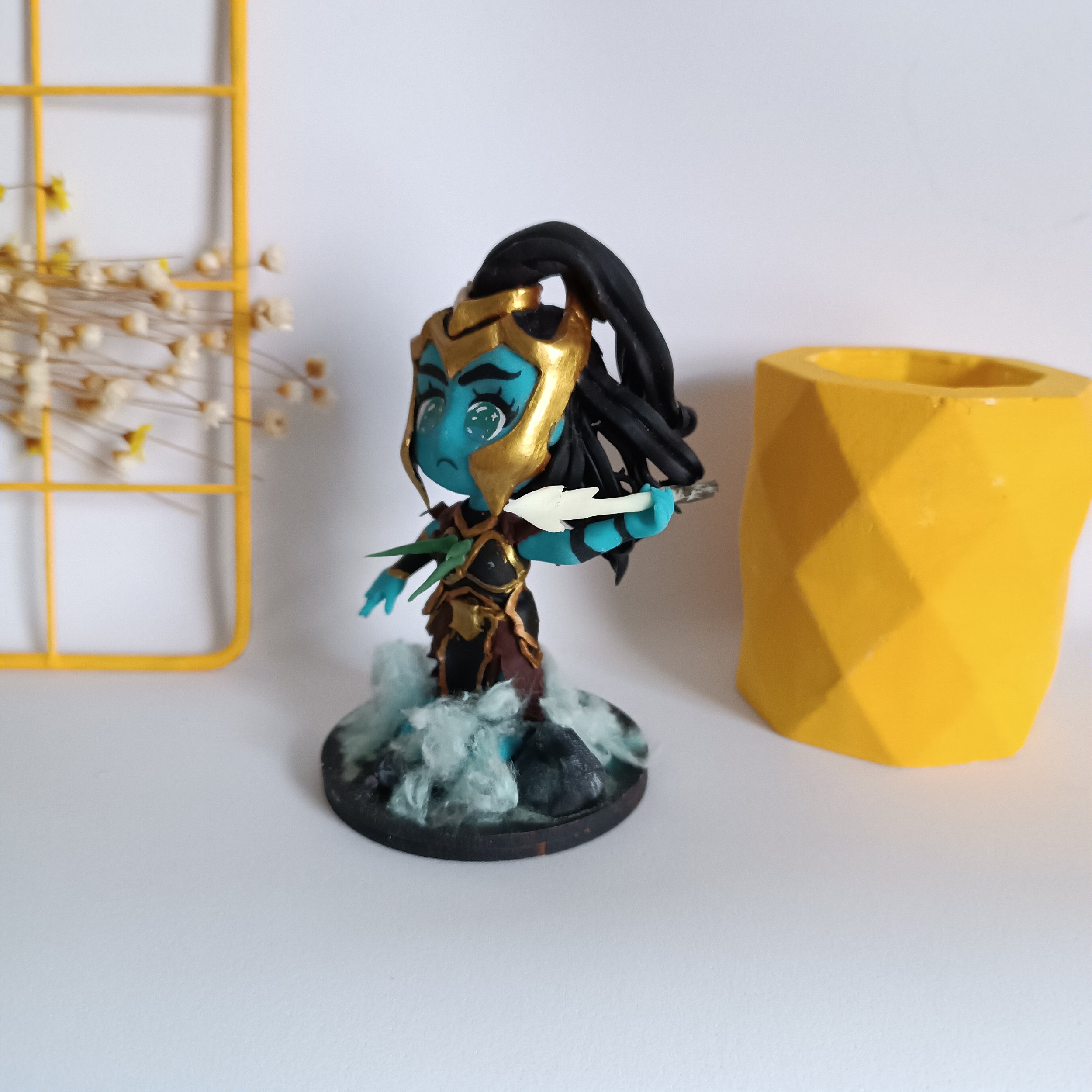 Kalista LOL - League of Legends - no estilo Chibi em biscuit - FUNKO ...