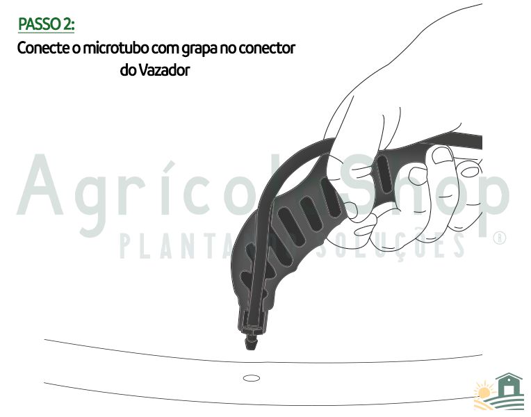 Vazador Agrojet Ergonômico para Gotejadores e Microtubo - AgrícolaShop