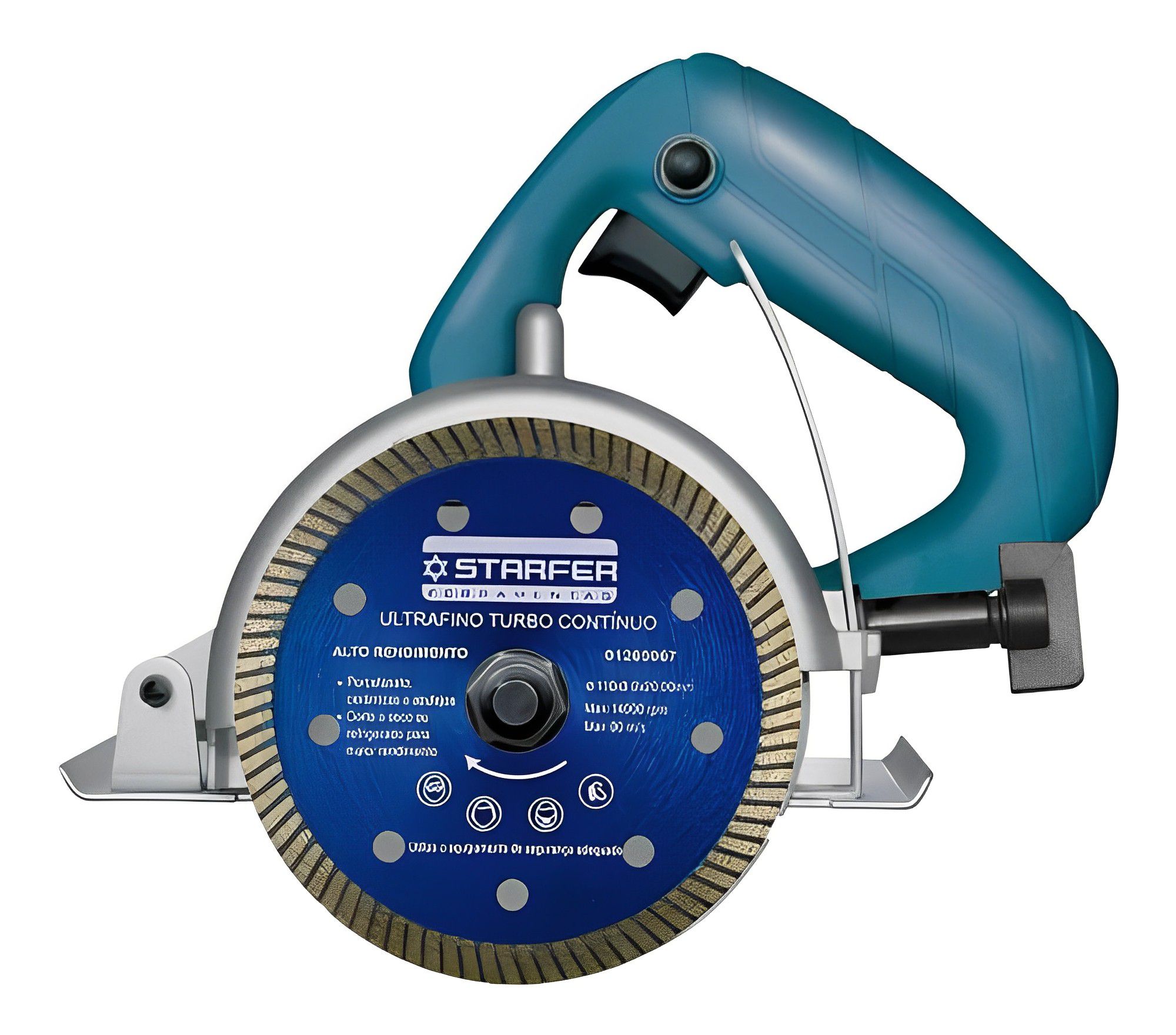 Disco de Corte Ultrafino Turbo Continuo p/ Porcelanato Starfer ...