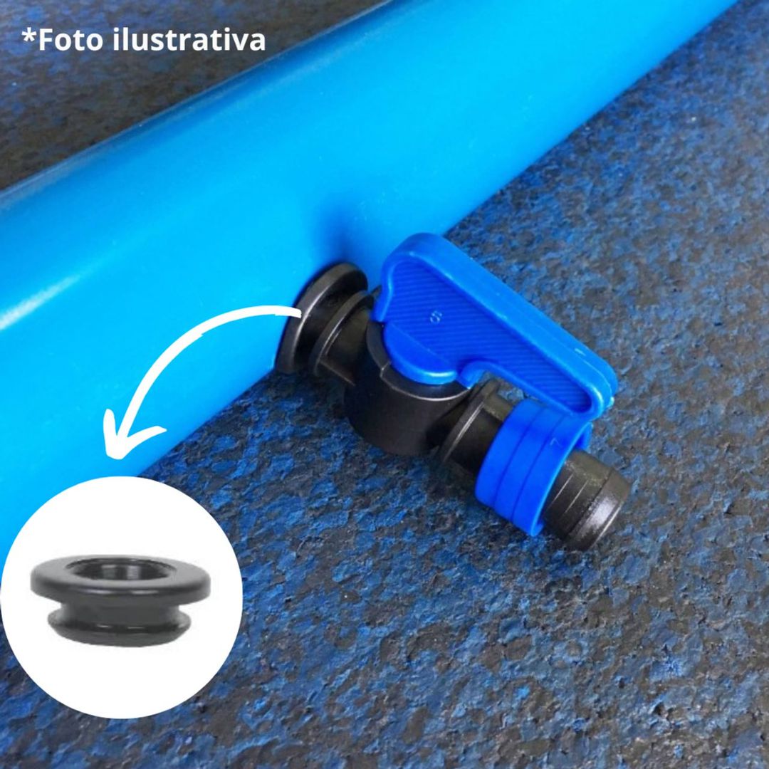 Mangueira Gotejadora 1000m 100 Chula Fim De Linha Registro - AgrícolaShop