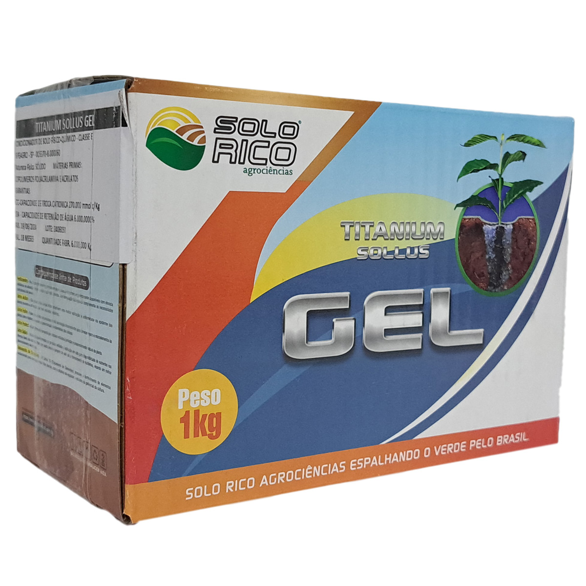 Titanium Sollus Gel 1 Kg Solo Rico - AgrícolaShop