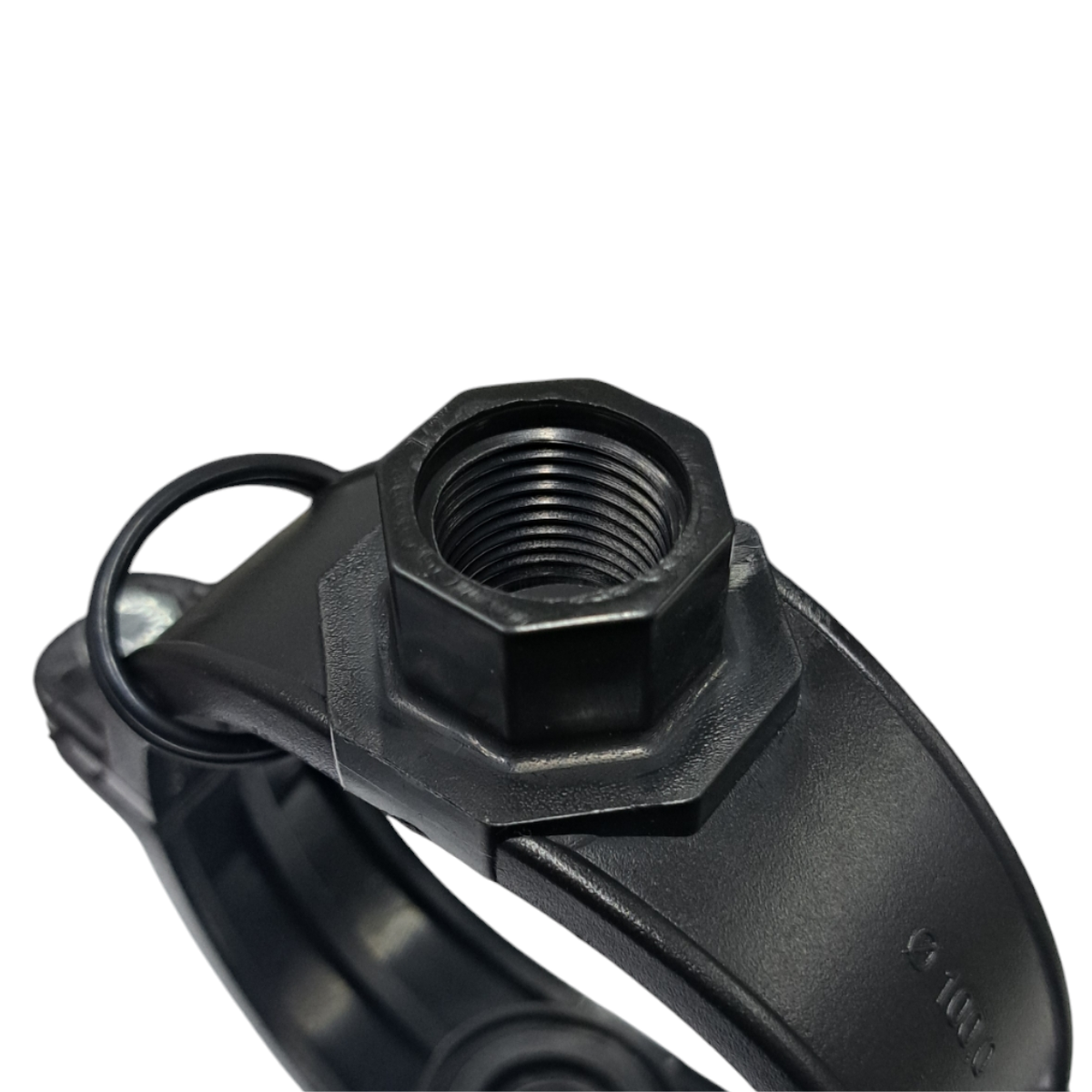 Colar de tomada pvc 100mm x 1/2" para irrigação - AgrícolaShop