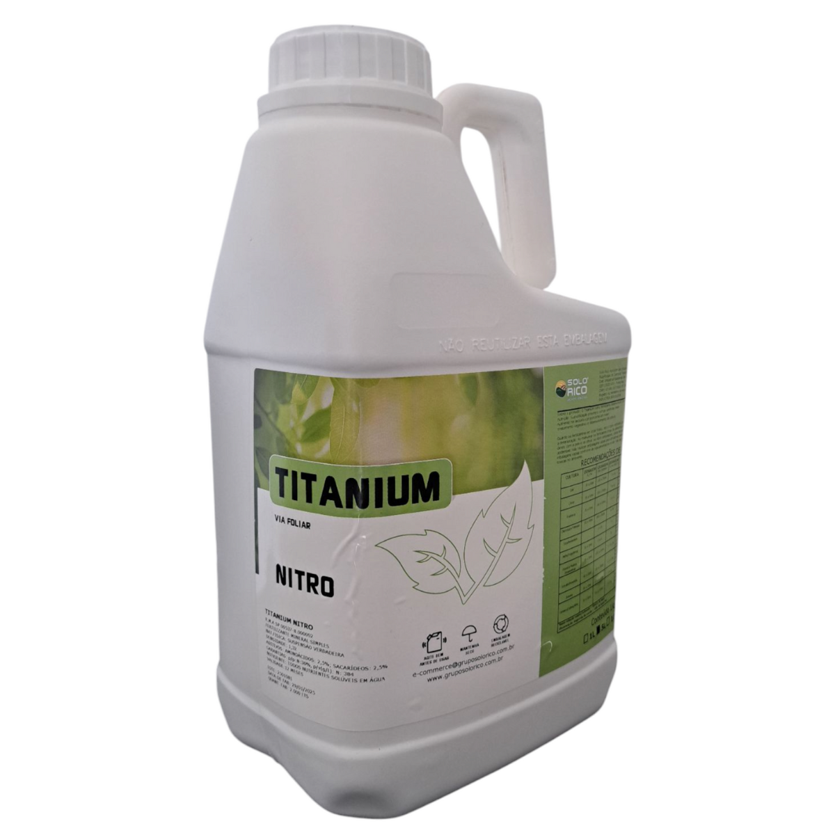 Titanium Enraizador + Fertilizante Nitro Foliar Solo Rico | Resultados ...