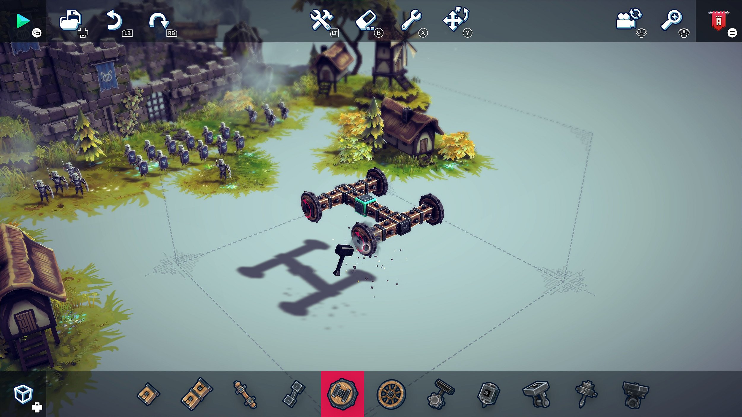 Besiege Console XBOX ONE Código de Resgate 25 Dígitos - CardLândia