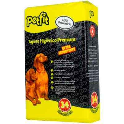 Tapete Higiênico Premium PetFit Ultra Absorvente - 60 x 90cm - Mercado Animal Pet Shop - Seu ...