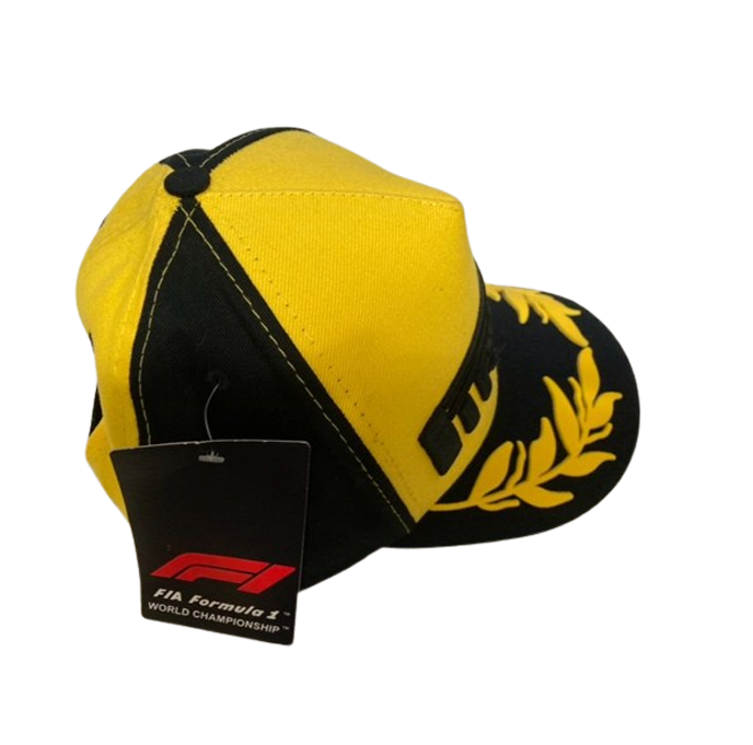 Boné Pirelli Podium F1 Amarelo e Preto | Campeão F1 | Loja Oficial ...