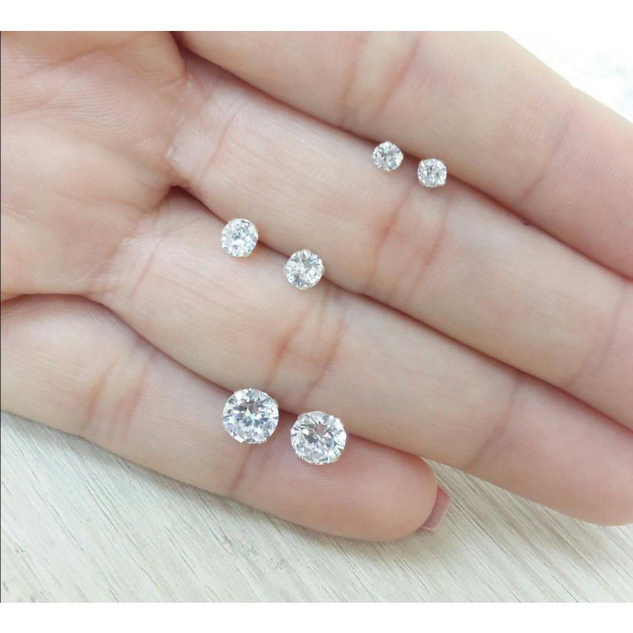 Kit trio de brincos Ponto de Luz - Prata 925 - Realizando sonhos em ...