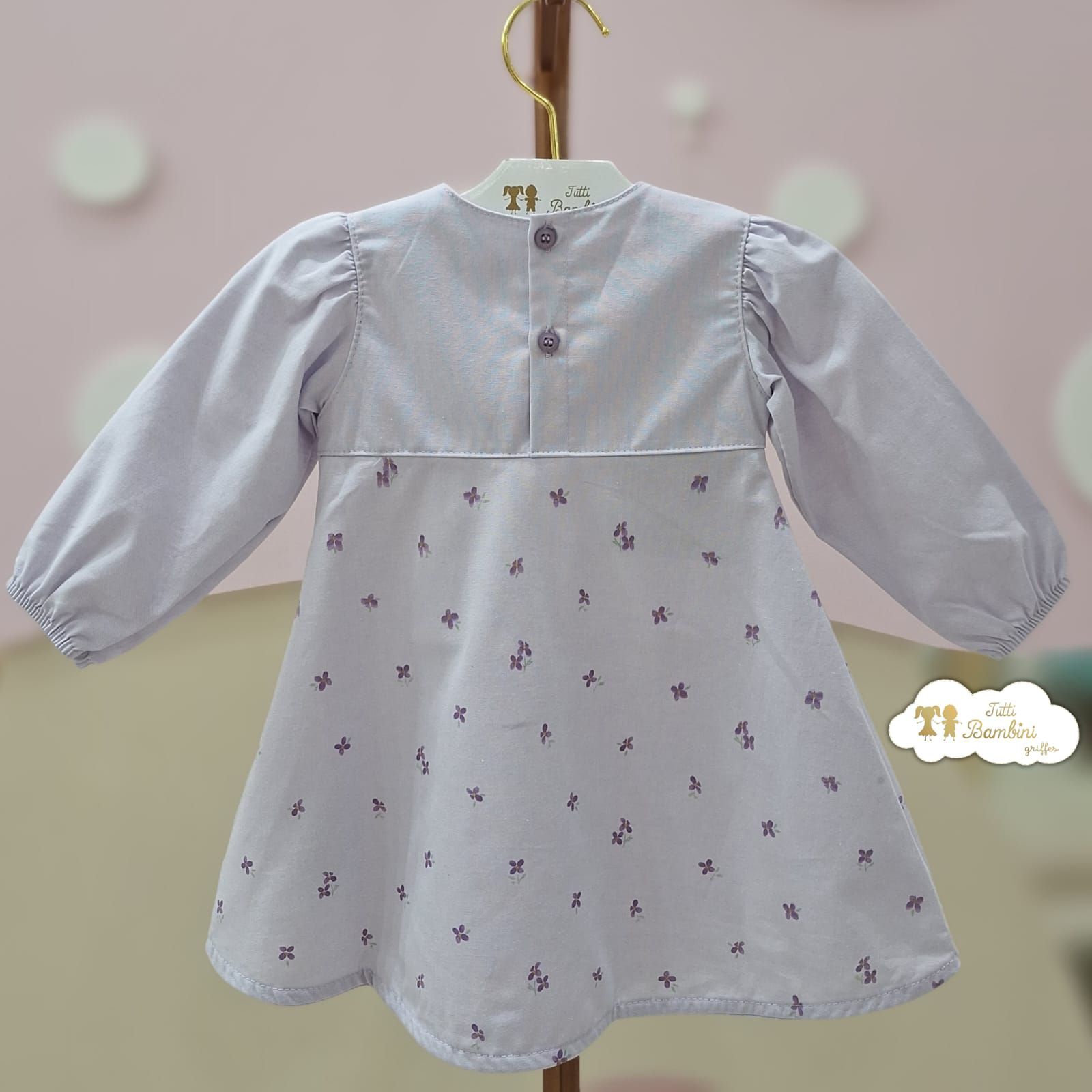 Vestido Em Tricoline M/l Charpey - 26837 - Tutti Bambini Griffes - Loja ...