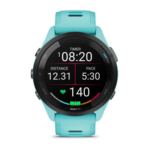 Relógio Monitor Cardíaco Garmin Forerunner 265 Amoled Azul - Direct ...