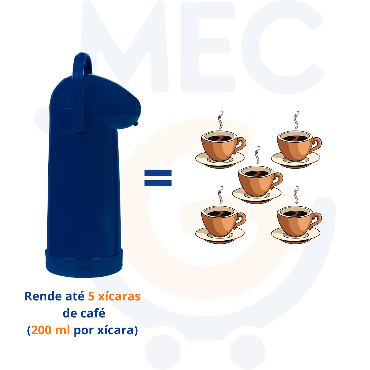 Garrafa térmica 1L Mor de Vidro Café Chá Trabalho Cozinha - Mec G Store