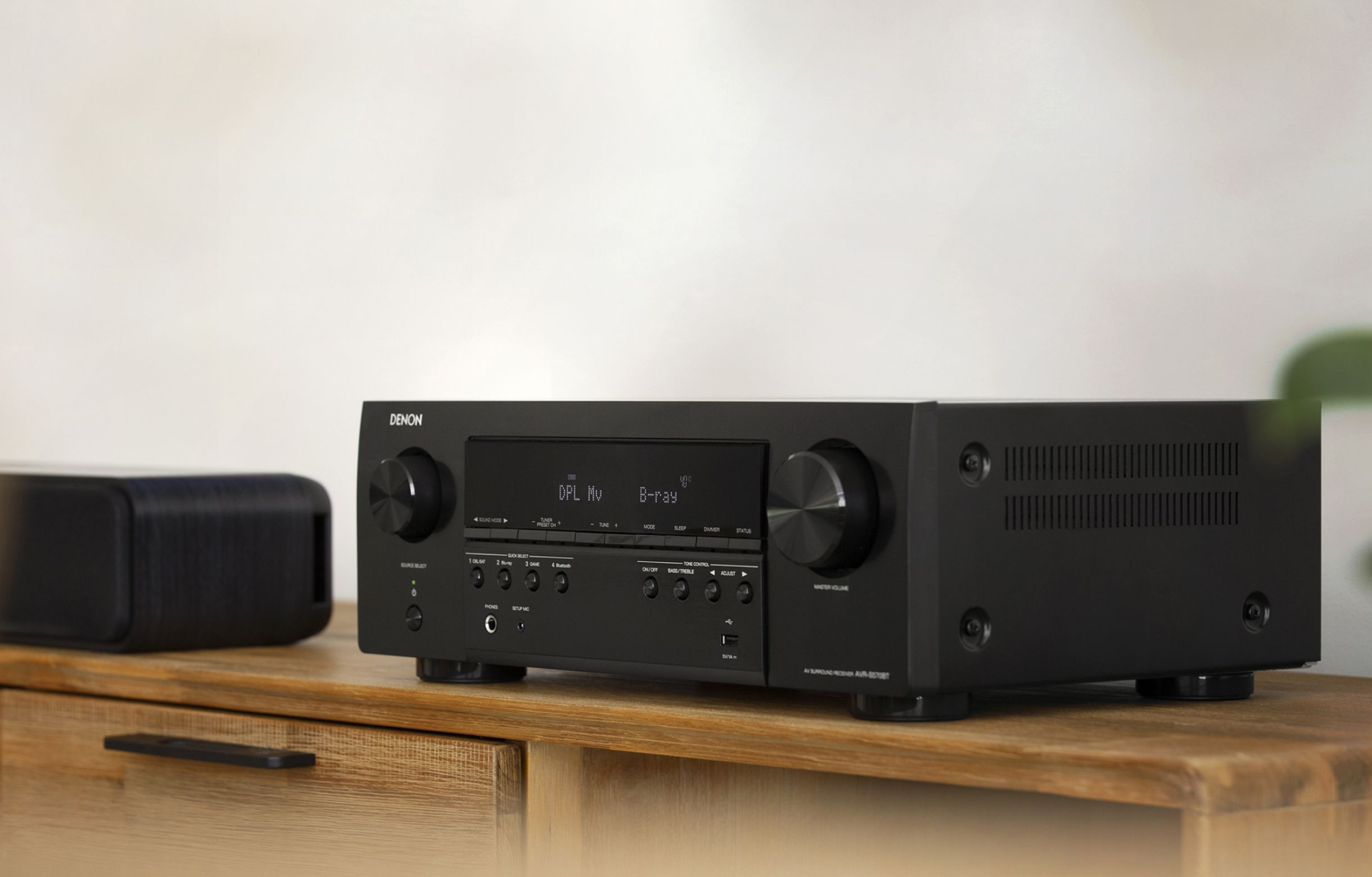 Denon AVR-S570BT | Receiver 5.2 Canais | So Fast - So Fast - Áudio ...