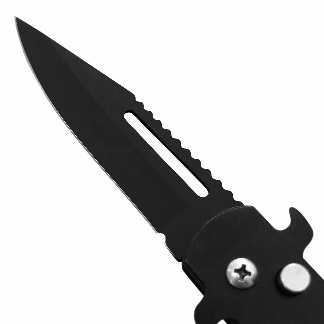 Canivete Tático Automático Rifle MK - Preto - Artigos Militares, Pesca ...