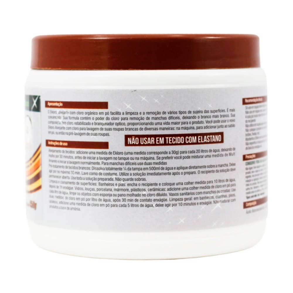 Cloro Orgânico em Pó Ecológico Ekloro Aroma Coco Ekobrazil 450g (RENDE ...