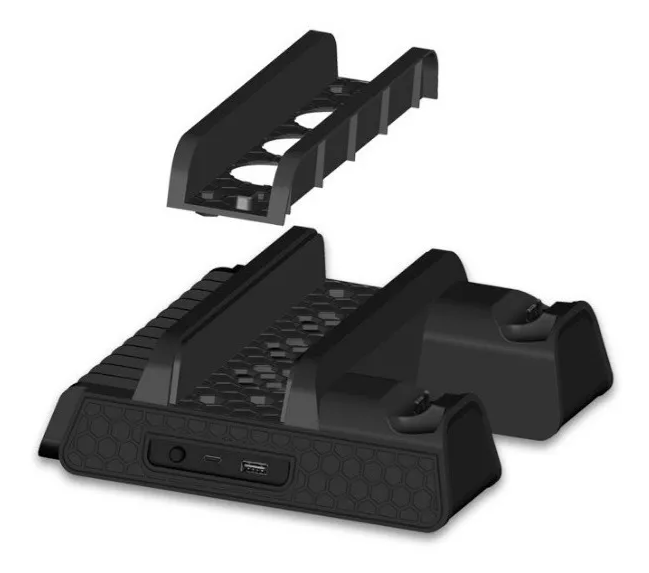 Base Vertical Cooler Ps4 Ps4 Slim Ps4 Pro Ventilador Gamer - Só Games ...