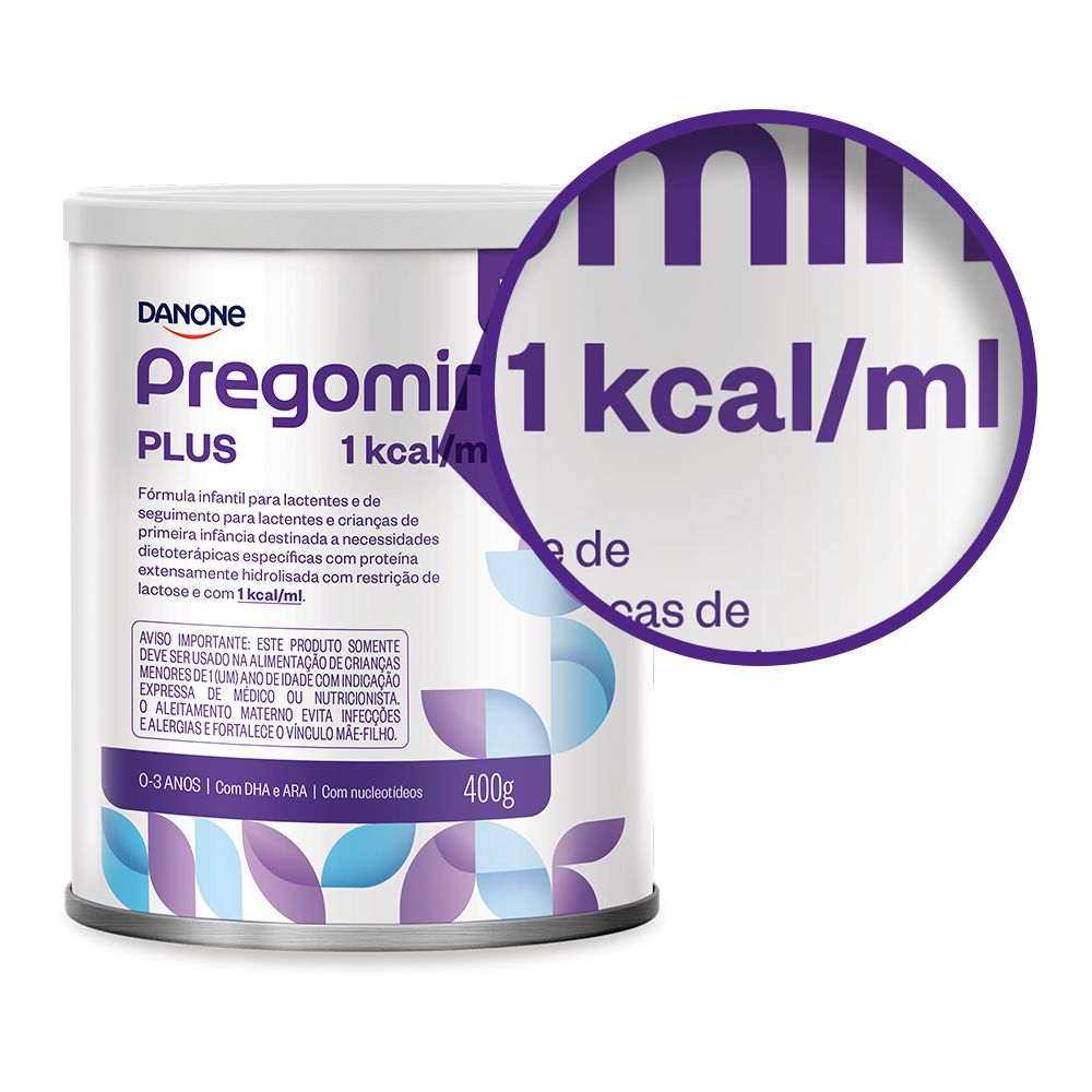 FÓRMULA INFANTIL PREGOMIN PLUS - 400G - DANONE - Divina Nutrição Enteral