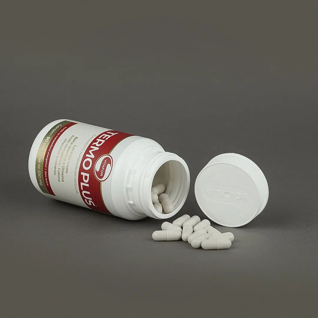 TERMO PLUS 90 CAPSULAS 650MG - VITAFOR - Divina Nutrição Enteral