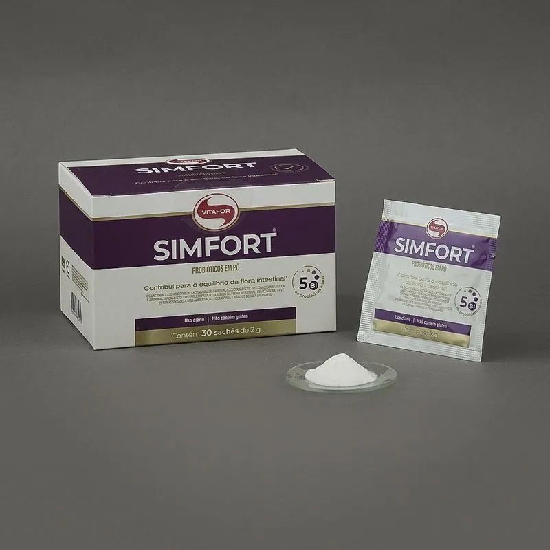 SIMFORT 30 SACHES 2G - VITAFOR - Divina Nutrição Enteral