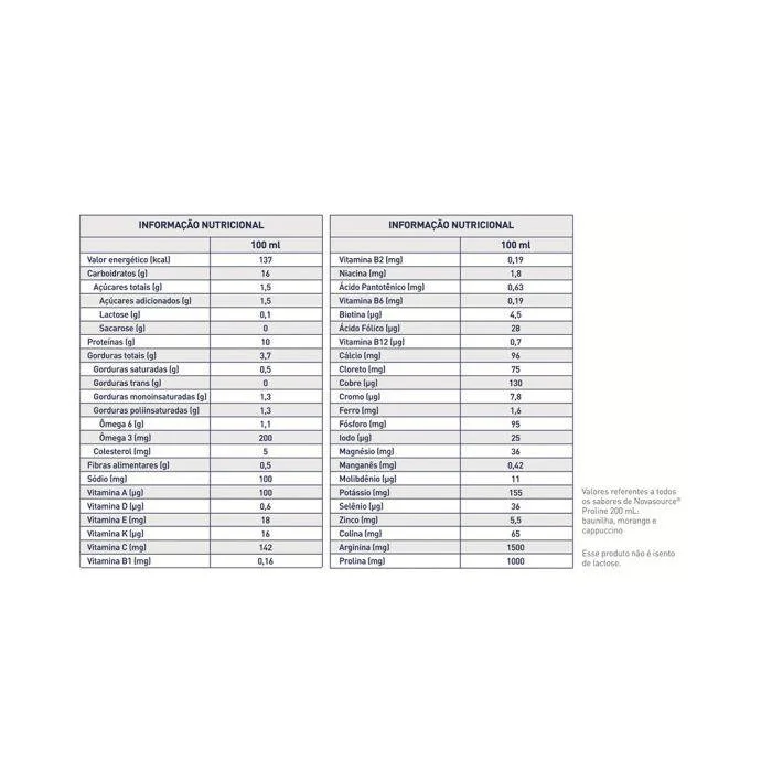 Novasource Proline 200ml CAPPUCCINO - NESTLÊ - Divina Nutrição Enteral