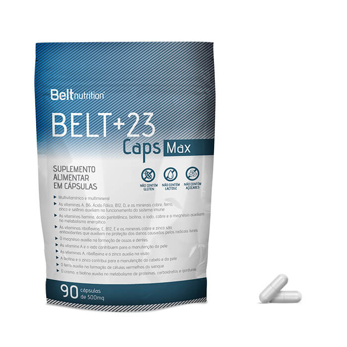 Belt +23 Caps MAX(Muito Mais Vitaminas E Minerais) 90 cáps. - Divina ...