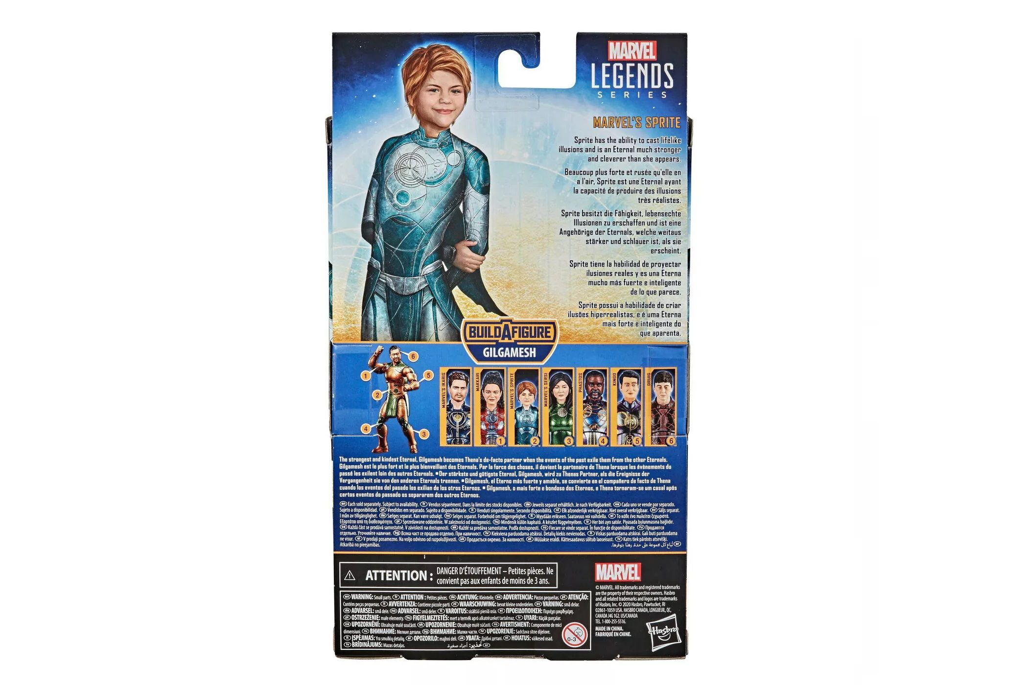 Sprite BAF Gilgamesh Os eternos Marvel Legends Series Hasbro Original ...