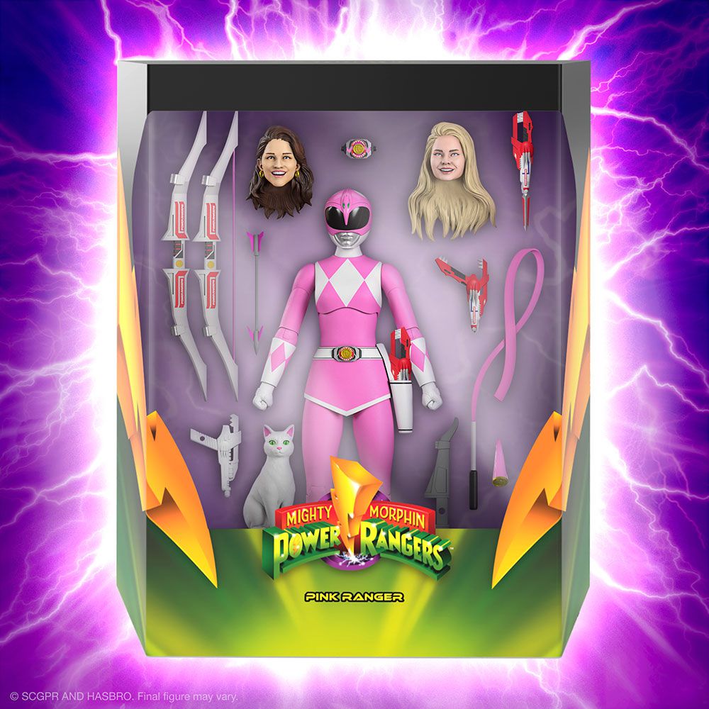 Ranger Rosa Power Rangers Mighty Morphin Ultimates Super7 Original ...
