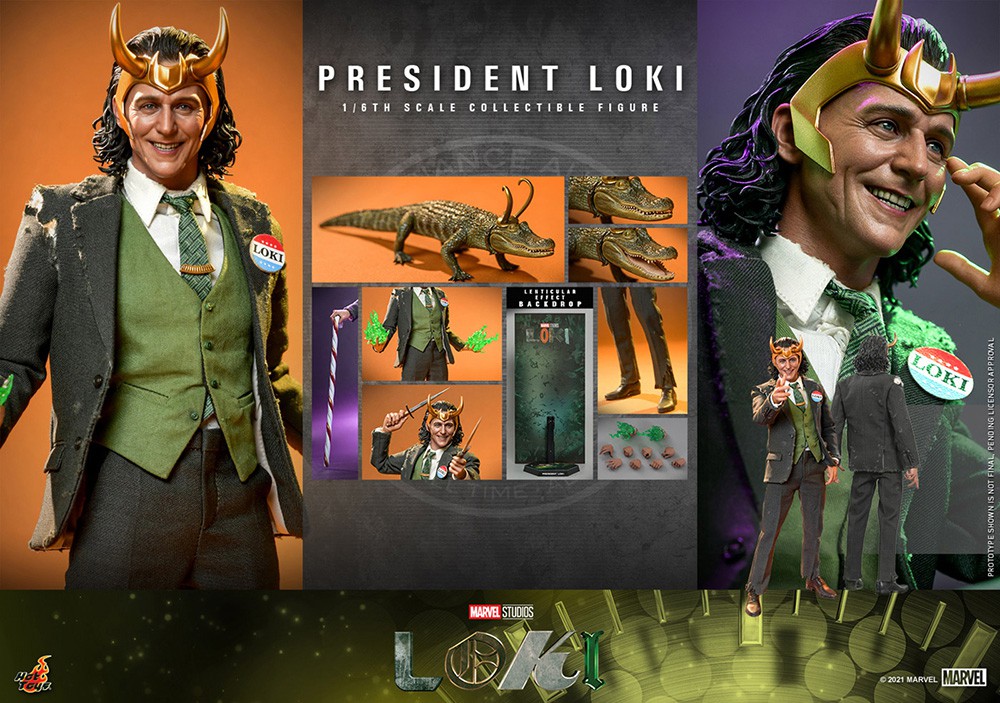 Loki President Hot Toys - Prime Colecionismo - Colecionando clientes, e ...