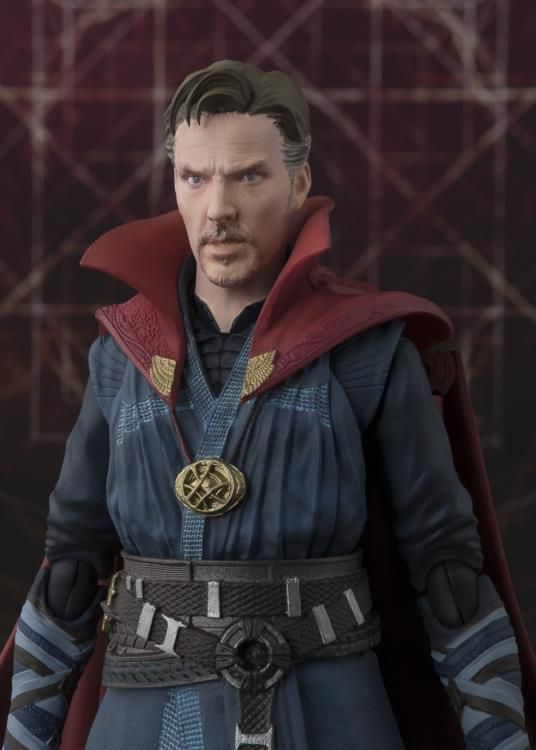 Doctor Strange & Burning Flame Set S.H. Figuarts Bandai Original ...