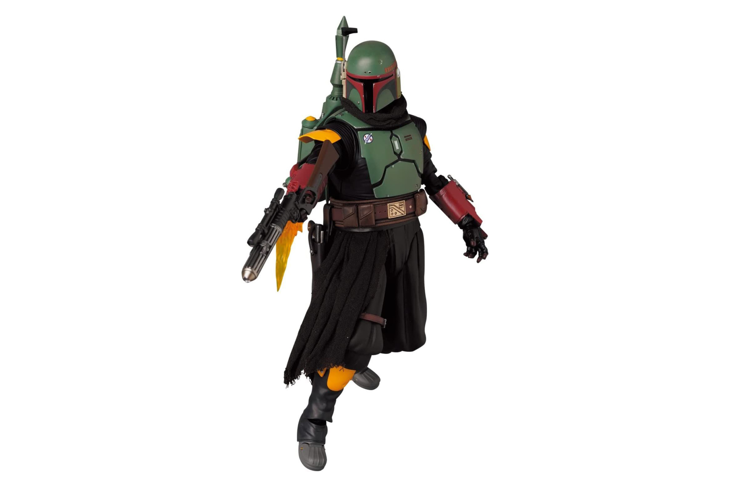 Boba Fett Recovered Armor Star Wars O Mandaloriano Mafex 201 Medicom ...